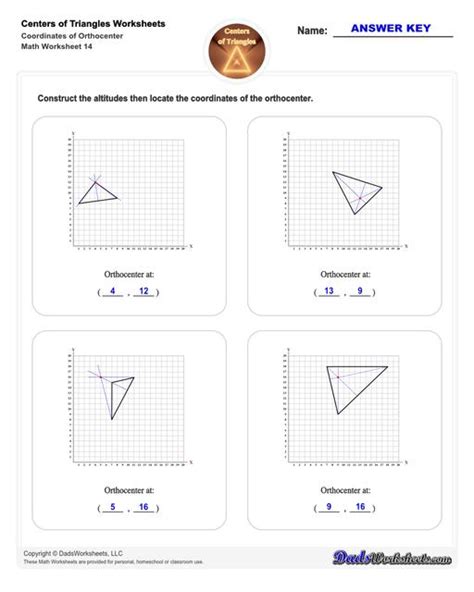 Circumcenter Of A Triangle Formula Definition Properties And Worksheets Library