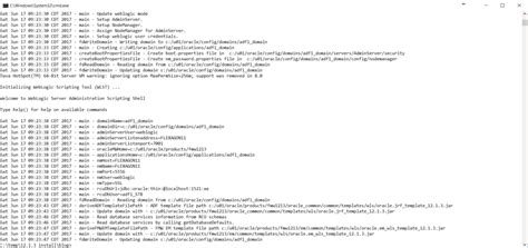 Automate Creation Of Adf 12c Weblogic Domain Flexagon