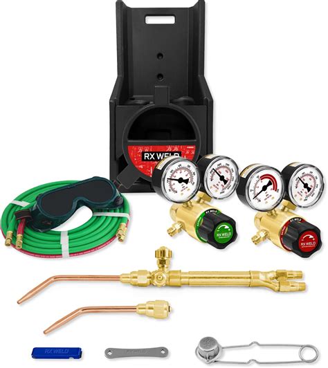 Awlolwa G150 J P Light Duty Oxy Acetylene Torch Kit Portable Hvac Cutting Torch