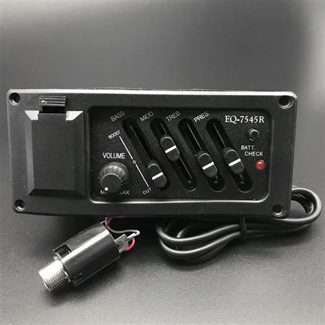Eq 7545r For Sale Leapiture Acoustic Guitar Pickup Preamp Piezo 4 Band