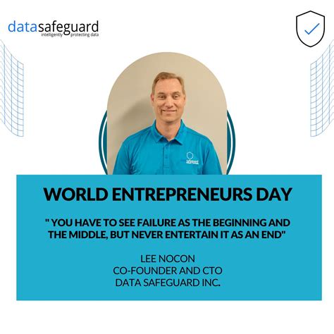 Data Safeguard Inc On Linkedin Worldentrepreneursday Dataprivacy Datasafeguard