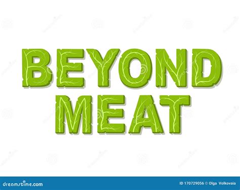 Beyond Meat Company Logo Stock Vector Illustration Of Meat 170729056