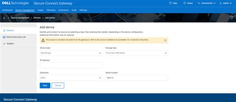 Powervault Me5 How To Configure Supportassist To Connect Via Gateway