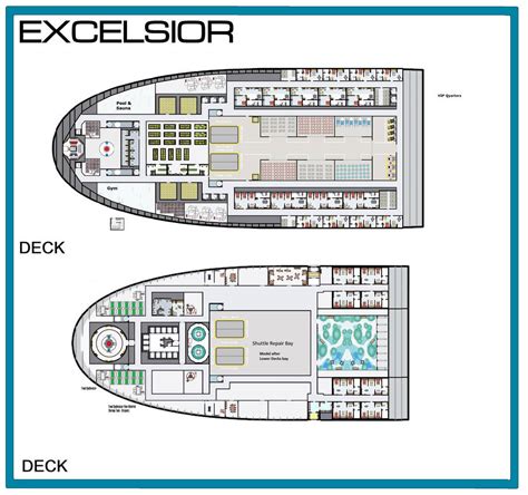Excelsior Refit Deck 18 19 By Legolas25 On Deviantart