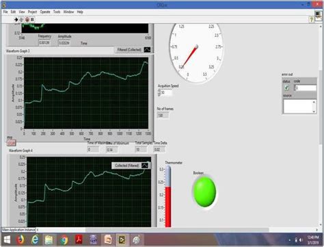 6 The Front Panel Of Labview For The Detection Of Stress Download