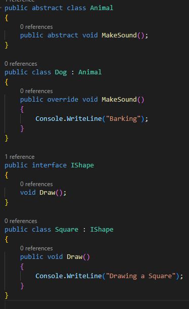 4 pillars of object oriented programming concept oop in c with code