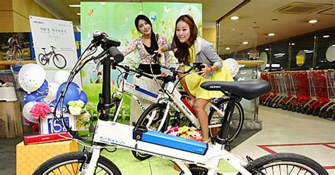 롯데마트 친환경 전기자전거 출시