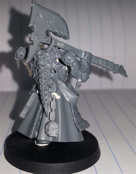 Kitbashed Master Of Executions For My Homebrew Warband Rwarhammer40k