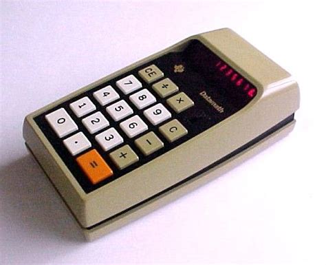 Texas Instruments Ti 2500 Datamath 1973 Computer History Calculator Slide Rule