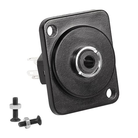 Qianrenon Trs 1 8 Solder Panel Mount Audio Connector Adapter Trs 3 5mm Female To