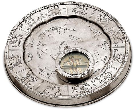 Stellar Compass Cm Ø 175 Pewter Cosi Tabellini Compass Pewter