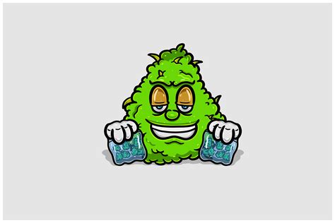 Weed With Cannabis Packaging Graphic By Tedykurniawan223 · Creative Fabrica