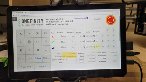 User Triggered Estop Error Onefinity Cnc Forum