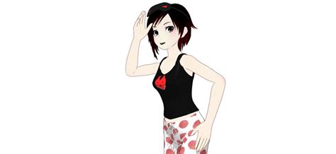 Pajamas Ruby Rose1 By Renaterumigod0 On Deviantart