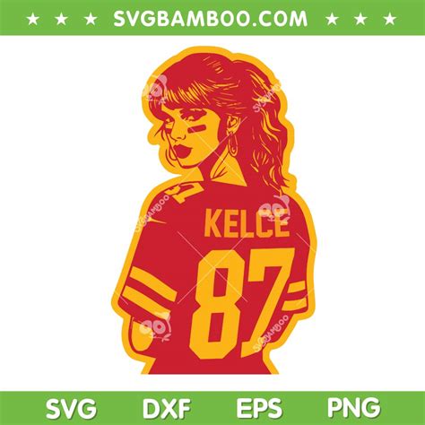Taylor Swift Kelce 87 Svg Png