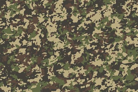 Premium Vector Camouflage Pattern Background