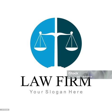 Law Firm Vector Logo Stock Illustration Download Image Now Law