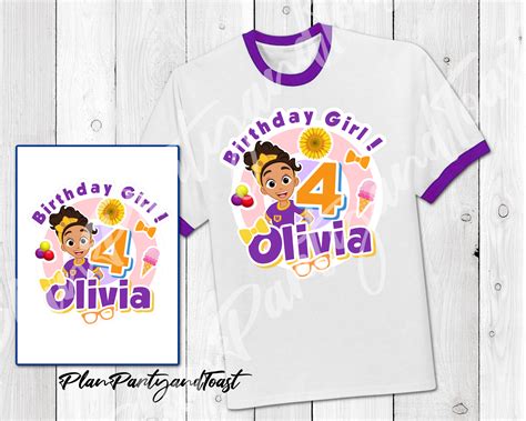Blippi Meekah Birthday T Shirt Digital Iron On Design Plan Party And Toast