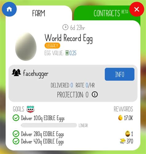 World Record Egg Facehugger You Know The Drill Reggsinccoop