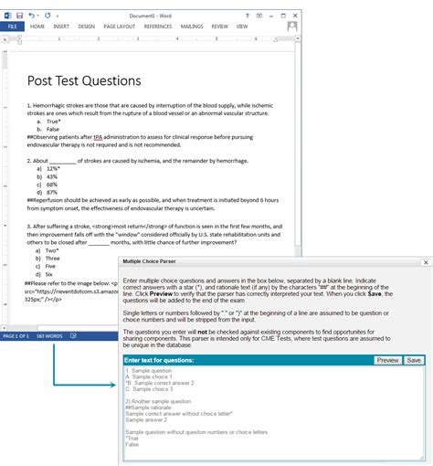 Faq What Is The Multiple Choice Parser Rievent Support Portal
