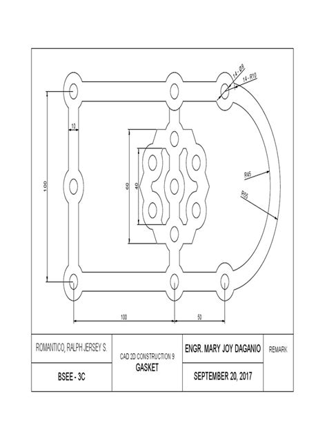 Cad 2d Gasket Construction Guide Pdf