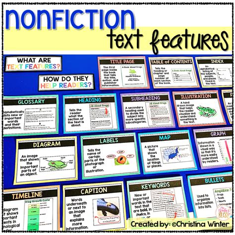 Nonfiction Text Features