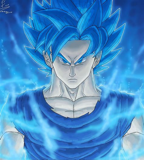 Ssgss Goku By Eclipse4d Redbubble