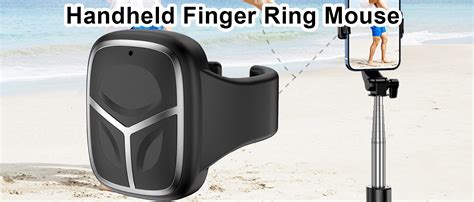 Wireless Bluetooth Mouse Mini Intelligent Handheld Finger Ring Mouse Bluetooth