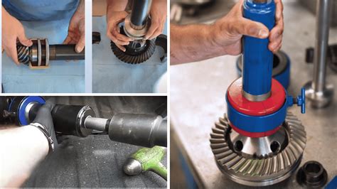 Replace Bearings With A Carrier And Pinion Bearing Puller