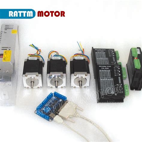 3 Axis Nema 23 Stepper Motor Driver Controller Cnc Kit FOR SALE PicClick UK