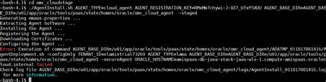 Configuring Cloud Agent For Log Analytics On Jcs Instance To Collect Configuring Cloud Agent For Log Analytics On Jcs Instance To Collect