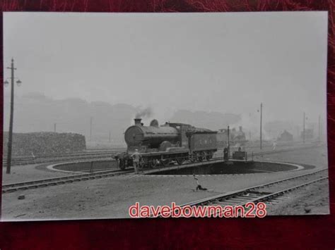 Photo Lms Ex Caledonian Class 72 Loco No 14488 On Balomock Turntable 21