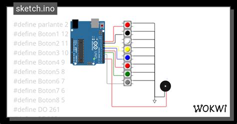Teclado Wokwi Esp32 Stm32 Arduino Simulator