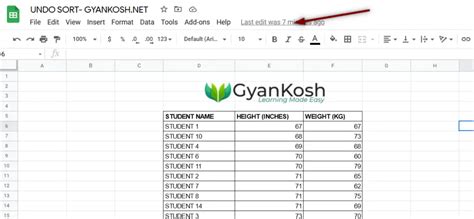 How To Reverse Sort Or Unsort Data In Google Sheets SOLVED