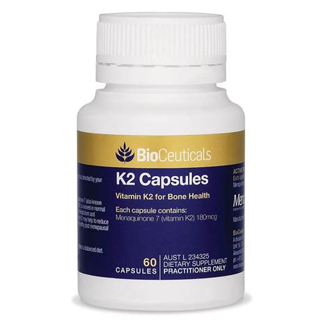 Buy Bioceuticals Vitamin K2 Cap X 60 Chemist Direct
