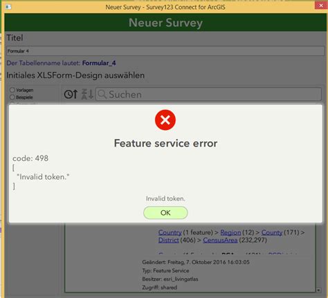 Solved Error Code 400 And 500 Esri Community