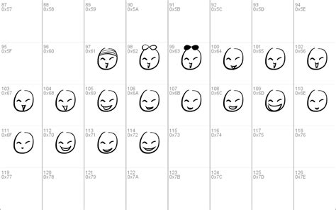 Download Mini Smile Font Fontsme Com