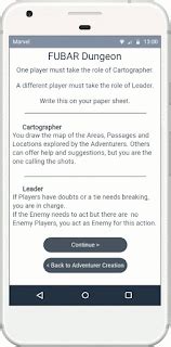 Un Playable G Mes RPG Dev Diary Game Setup Screens