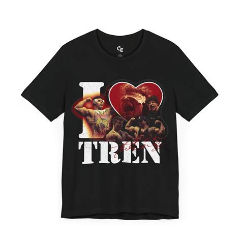 I Love Tren Tren Twins T Shirt Creatine Enjoyer Apparel