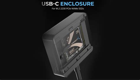 Sabrent Portable M 2 2230 Pcie Nvme Ssd Usb C Enclosure Geeky Gadgets