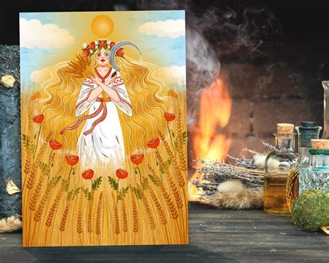 Slavic Pagan Folklore Poster Slavic Art Kupala Night Folklore Print