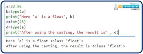 Python Datatypes The Engineering Projects