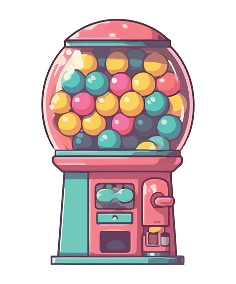 Gumball Machine Illustration 48920349 Vector Art At Vecteezy