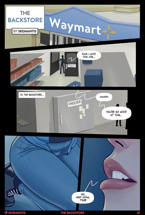 [futa On Male] The Backstore Comic By Skemantis Futapo