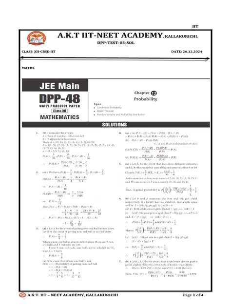 Dpt 03 Maths Pdf