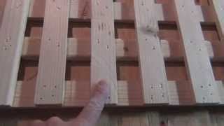 How To Build A Lattice Fence Panel Woodworking Challenge