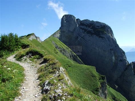 Alpstein山脉的景观和环境瑞士高清图片下载 正版图片505701923 摄图网
