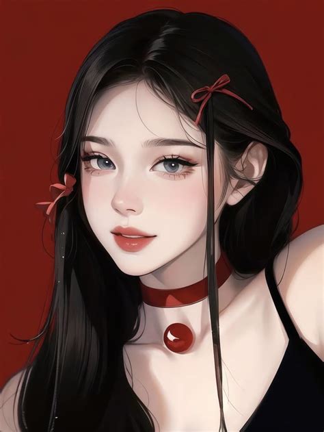 Pin Oleh Theandy Di Digital Art Girl Di 2025 Gambar Wajah Gambar