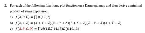 Solved For Each Of The Following Functions Plot Function Chegg