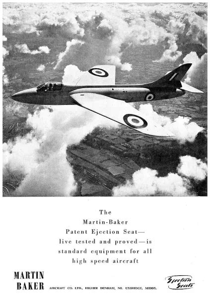Martin Baker Ejection Seats Martin Baker Aircraft Co Ltd
